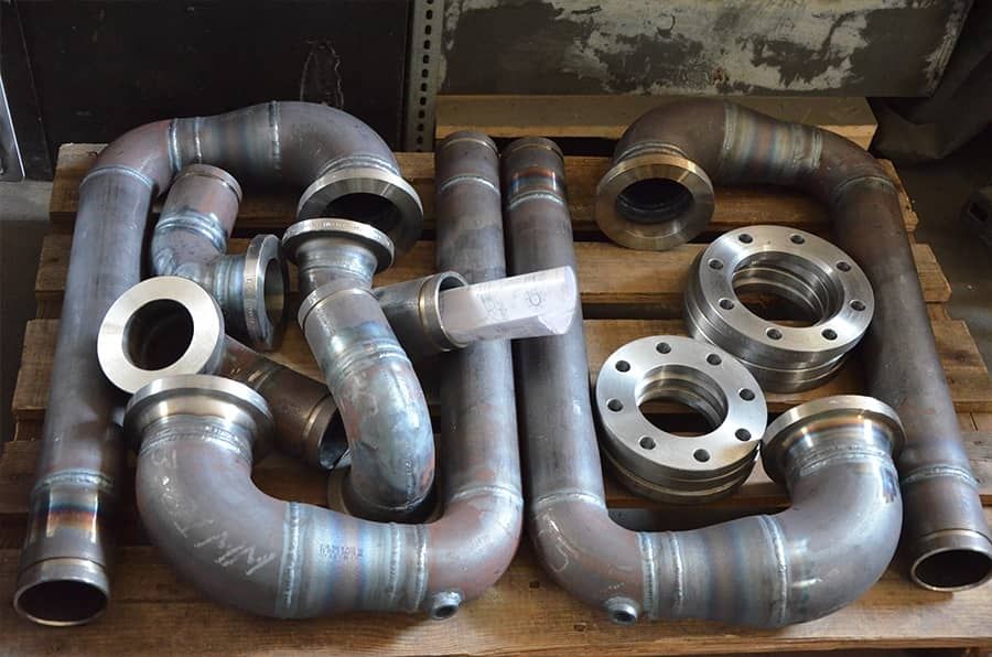 Producing pipelines / pipe segments in the Hannover area